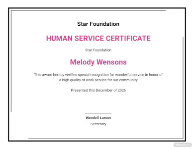 17+ Service Certificate Templates - Illustrator, InDesign, MS Word ...