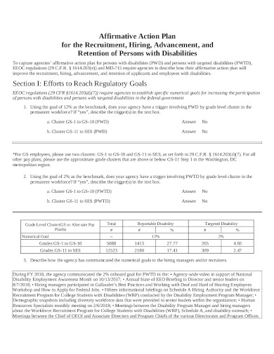 10+ Recruitment Action Plan Templates in PDF | MS Word
