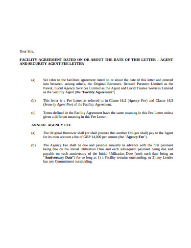 11+ Agency Letter Templates in AI | InDesign | Word | Pages | PSD ...