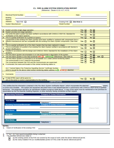 10+ Free Alarm System Report Form Templates in PDF | DOC