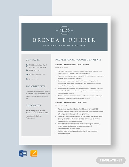 27+ Student Resume Templates - PDF, DOC