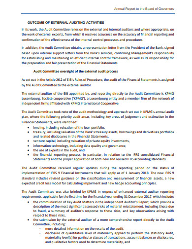 11+ Audit Committee Report Templates in PDF | Doc