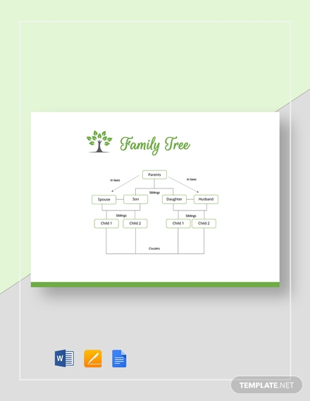 10+ Family Tree Organization Chart in Docs | Word | Pages | Editable ...