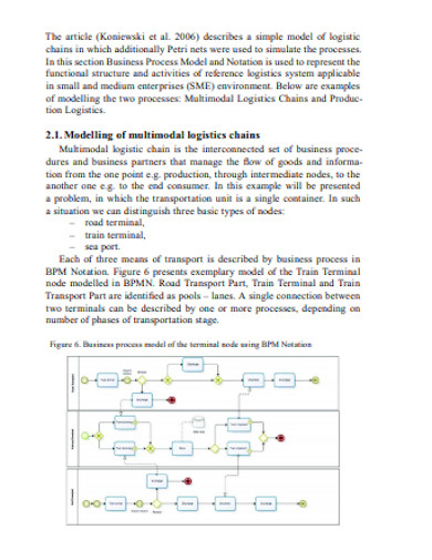 8+ Logistics Process Flow Chart Templates in PDF