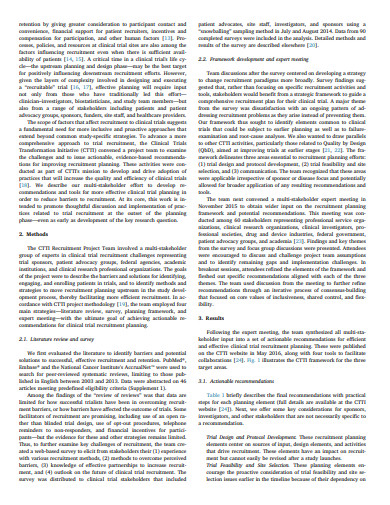 5+ Clinical Trial Recruitment Plan Templates in PDF