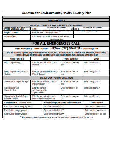 11+ FREE Construction Logistics Plan Templates in PDF | MS Word