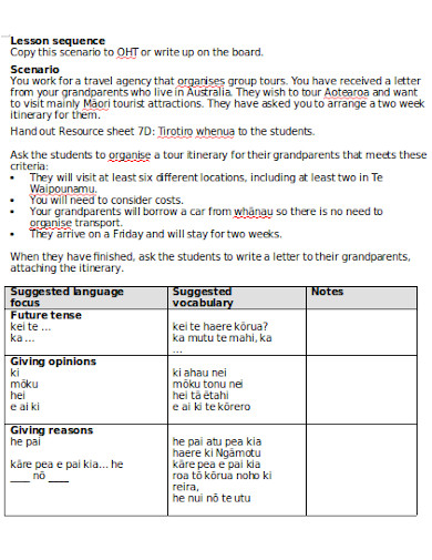 11+ Curriculum Lesson Plan Templates in PDF | DOC