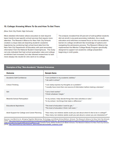 11+ School Data Analysis Templates in PDF | Google Docs | Pages