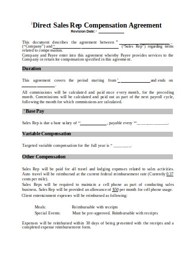 12+ Sales Commission Policy Templates in PDF | MS Word | Pages