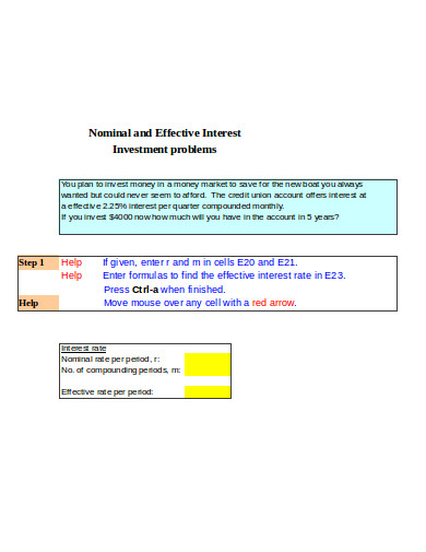 11+ Investment Templates In Excel