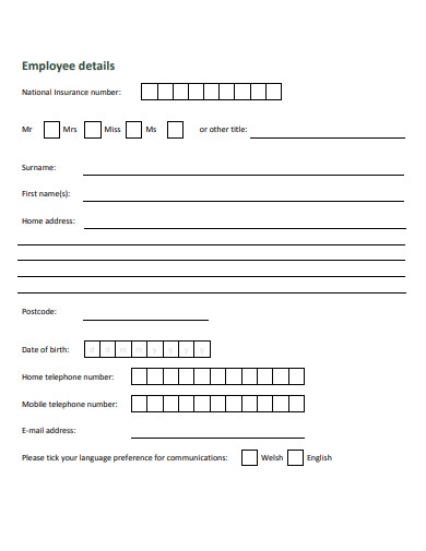 10+ Recruitment Application Form Templates in PDF | MS Word