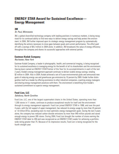 13+ Award Ceremony Program Templates in PDF | Word