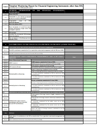11+ Investment Instrument Templates in PDF | XLS | DOC