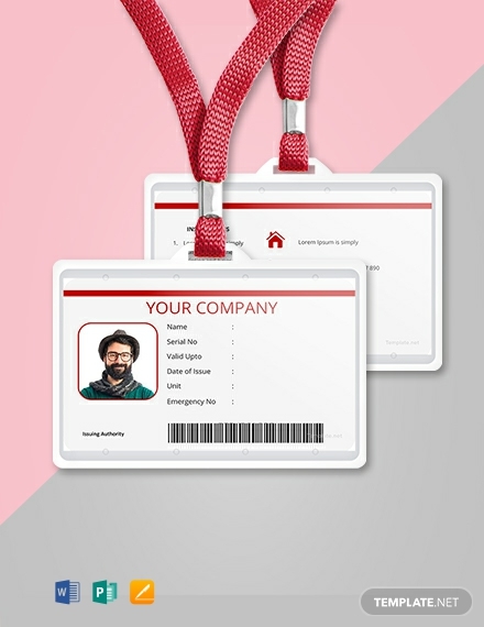 11+ Agent ID Card in Illustrator | MS Word | Pages | Photoshop ...