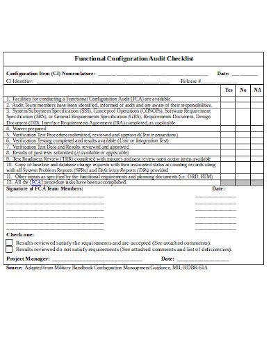 12+ IT Audit Checklist Templates in Doc | Excel | PDF
