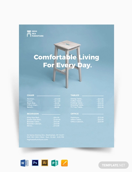 Free 40+ Price List Templates, DOC, PDF, Excel, PSD
