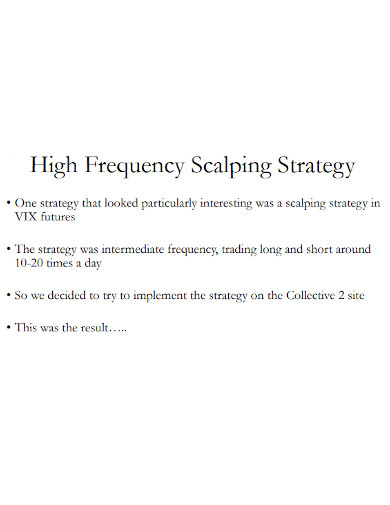 10+ Scalping Strategy Templates in PDF