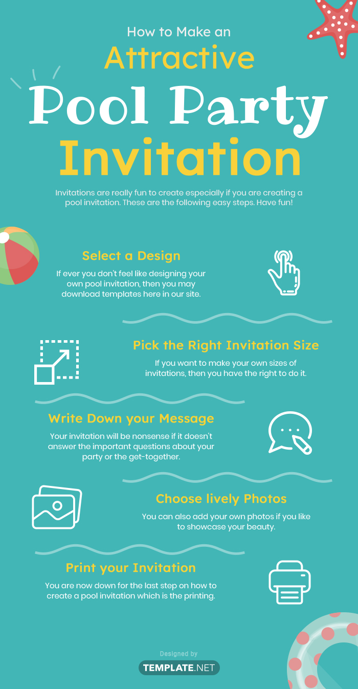 FREE Pool Party Invitation Template Download In Word Google Docs 