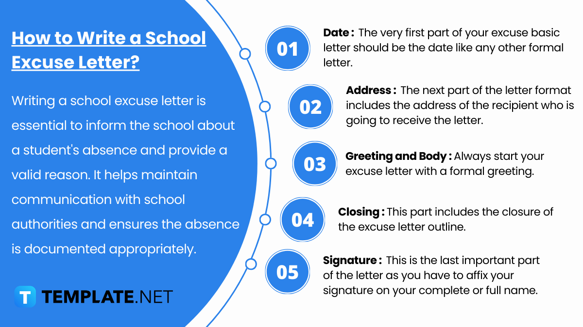 Free 19+ School Excuse Letter Templates, PDF, DOC