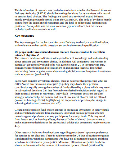 11+ Personal Investment Plan Templates in PDF | WORD