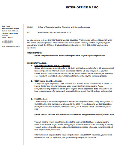 10+ Office Memo Templates in PDF | Word | Google Docs