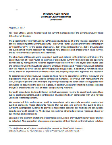 10+ Payroll Audit Report Templates in PDF | DOC