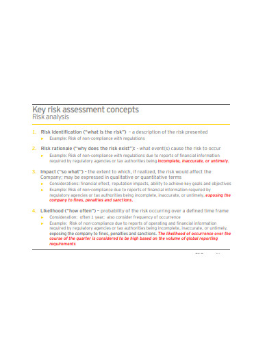 10+ Internal Audit Risk Assessment Templates in DOC | PDF