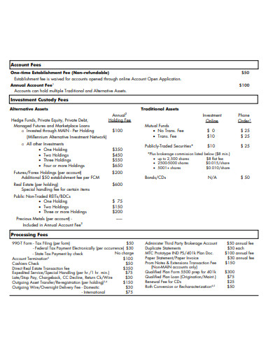 3+ Investment Invoice Templates in PDF
