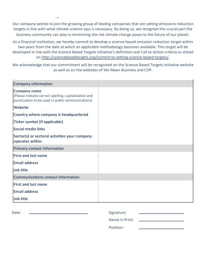 11+ Investment Commitment Letter Templates in PDF | DOC
