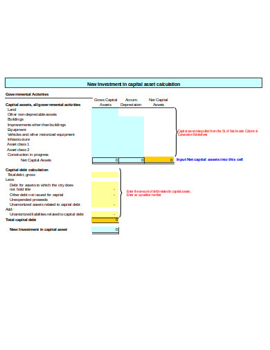 11+ Investment Templates In Excel