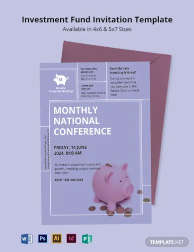 6+ Investment Invitation Templates in Illustrator | Word | Pages ...