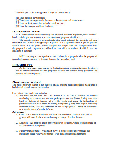 Tour Package Proposal Sample Free 13 Sample Travel Proposal Templates 