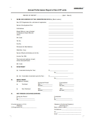 11+ Investment Performance Report Templates in PDF | DOC