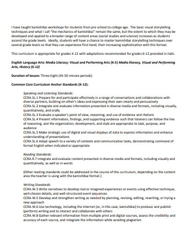 11+ Language Lesson Plan Templates in DOC | PDF