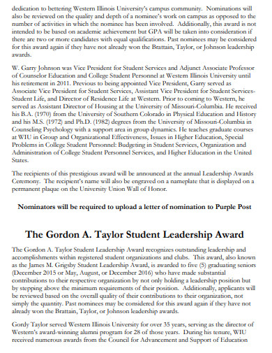 13+ Award Ceremony Program Templates in PDF | Word