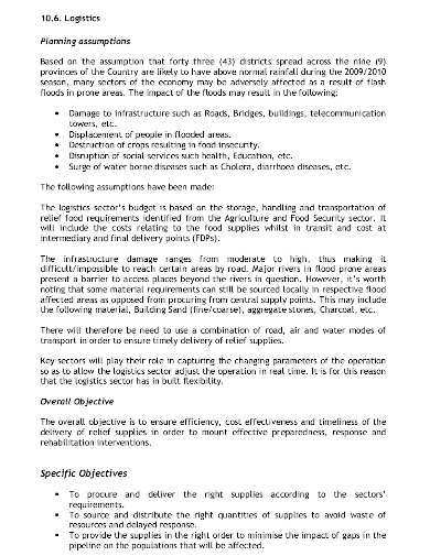 11+ Logistics Contingency Plan Templates in PDF