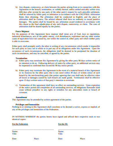 11+ Logistics Service Agreement Templates in PDF | MS Word
