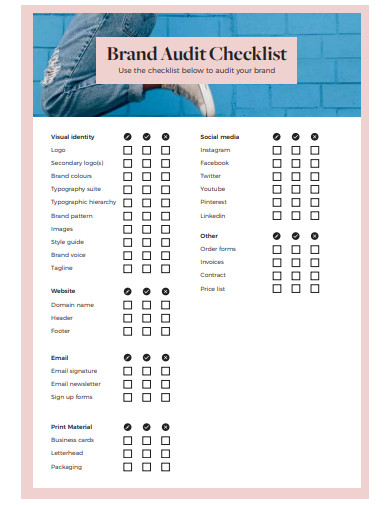 10+ Brand Audit Checklist Templates in PDF
