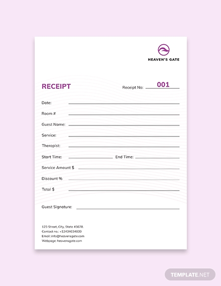10 Purchase Receipt In Illustrator InDesign MS Excel MS Word 