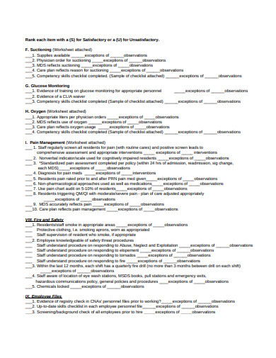 11+ Medication Audit Checklist Templates in PDF | DOC