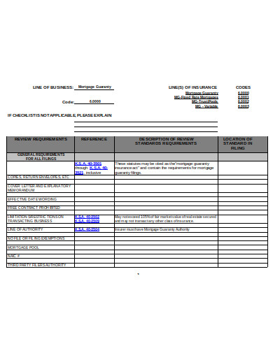 10+ Mortgage Checklist Templates in PDF | DOC