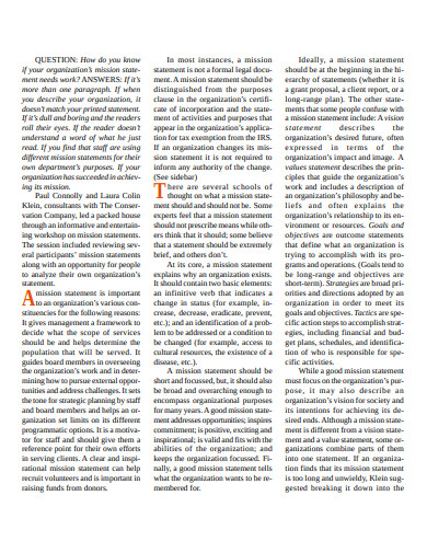 8+ Nonprofit Mission Statement Templates in DOC | PDF