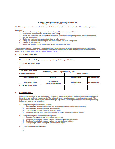 10+ Recruitment and Retention Plan Templates in PDF | MS Word
