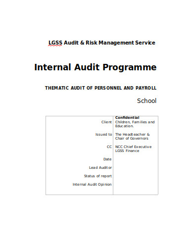 10+ Payroll Audit Report Templates in PDF | DOC