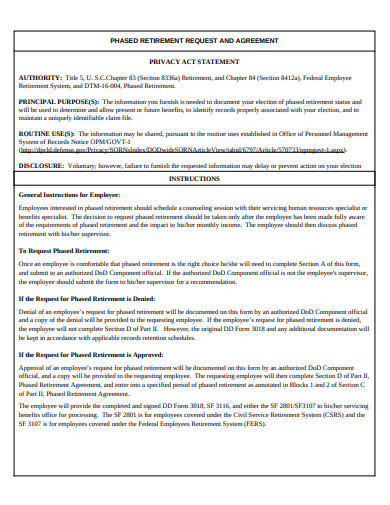 9+ Retirement Agreement Templates in Google Docs | Word | Pages | PDF