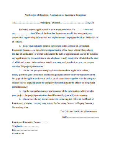 11+ Investment Receipt Templates in DOC | PDF