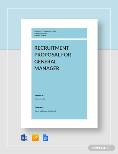 13+ Recruitment Proposal Templates in Google Docs | MS Word | Pages ...