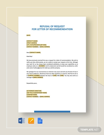 47+ Free Request Letter Templates in Google Docs, Word, Outlook, Apple ...