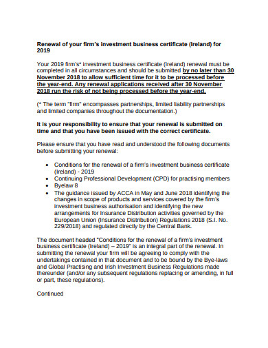 11+ Investment Certificate Templates in PDF | DOC