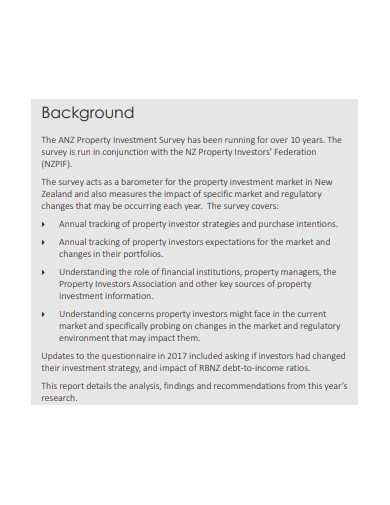 10+ Property Investment Report Templates in PDF | DOC